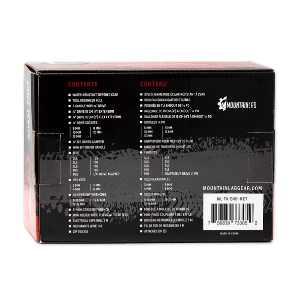 Mountain Lab Enduro Tool Kit Metric | Dirt Bike Tool Kit – Mountain Lab USA